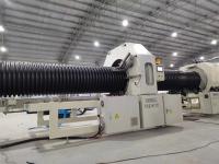 China Corrugated Pipe Extrusion Machine DWC Pipe Manufacturing Line 36:1 L/D for sale
