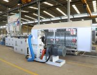 China Fully Automatic Double Wall Corrugated Pipe Machine High Speed Extrusion Line SL800 ID200-OD1000 for sale