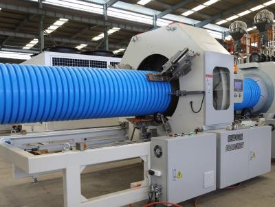 China Corrugated Pipe Extruder Machine For PE PP PVC DWC Pipe Production for sale