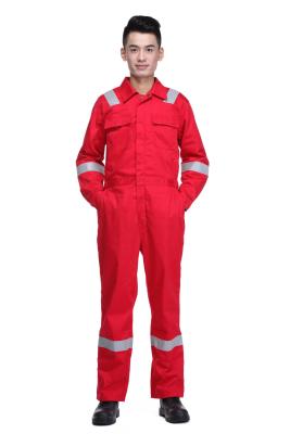 Китай Одежда 100% FR хлопка Coverall безопасности нефтяной промышленности нефти и газ огнезамедлительная для людей продается