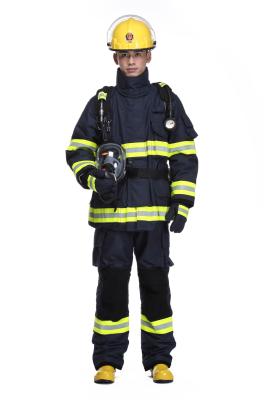 Cina Visibilità dell'ingranaggio dell'affluenza del vigile del fuoco di abitudine NFPA1971 Du Pont Nomex alti ed ecologico in vendita