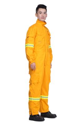 China CE Certifide Fire Resistant  Firefighter Rescue Suit Uniform for Firefighting for sale