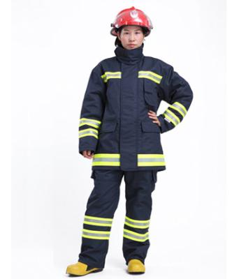 China O OEM EN469 certificou a chama uniforme do sapador-bombeiro - roupa retardadora com Du Pont Nomex IIIA à venda