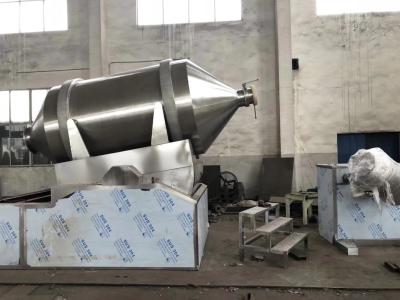 Cina Miscelatore industriale della polvere del tamburo rotante, miscelatore farmaceutico della polvere di 100L 1.1KW in vendita