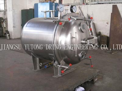 China SS316L Cylinder Sodium Hydroxide Vacuum Drying Machine YZG Series for sale