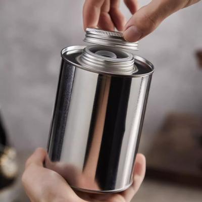 China Food Grade Airtight Coffee Container , Empty Metal Coffee Cans Customized for sale