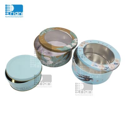 China Customize Empty Gift Tin Cans With Gold Foil For Candy Spice Packaging Pepper Paper Cans for sale