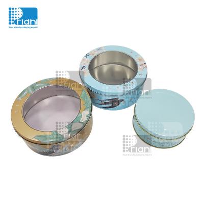 China Customize Empty Gift Tin Cans With Gold Foil For Candy Spice Packaging Pepper Paper Cans for sale