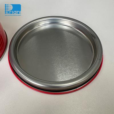 Cina Bottine regalo in metallo per alimenti a forma personalizzata riciclate con coperchio aperto facilmente in vendita