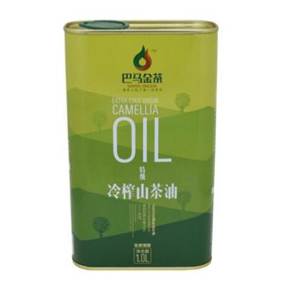Cina Imballaggio alimentare rettangolare Scatola di latta riciclata Scatola metallica di olio d'oliva in vendita
