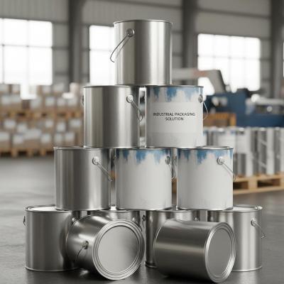 China Printing Or Plain Body Can Paint Tin Cans Stackable True Press Metal Cover Durable and Packaging Solution for Industrial for sale