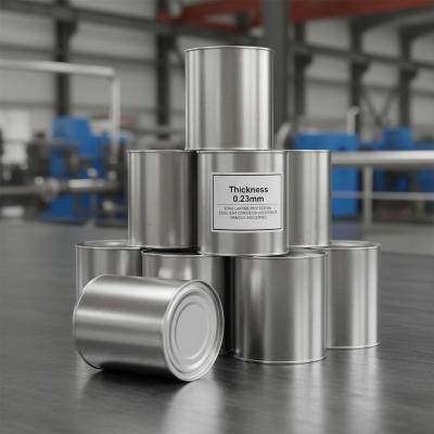 China Thickness 0.23mm Metal Tin Cans Offering Long Lasting Protection and Excellent Corrosion Resistance for Various Industries for sale