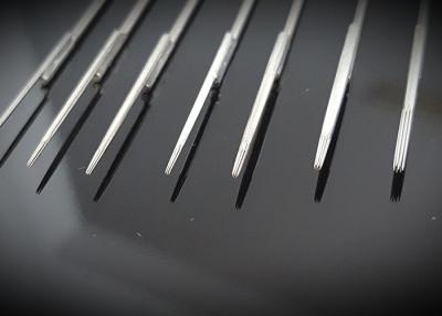 China Stainless Steel Semi Permanent Makeup Needles ISO9001 With Salnt Or U Shape for sale