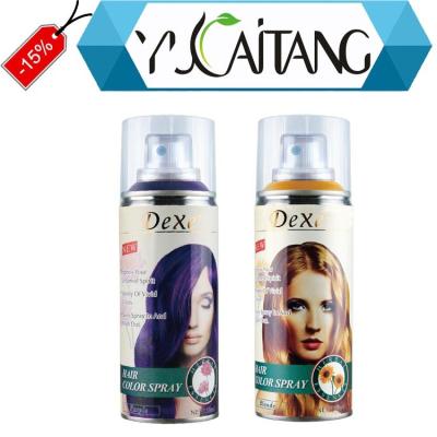 China spray canned hair color spray hair thickening spray for sale