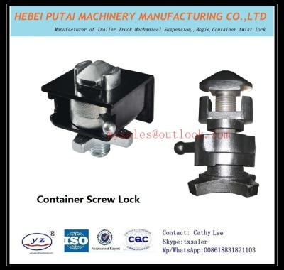 China Container screw Lock| bottom lock|Trailer lock for sale