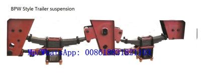 China BPW  trailer suspension for sale