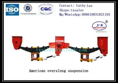 China BPW SAF FUWA tuck trailer suspension leaf spring axle parts for sale