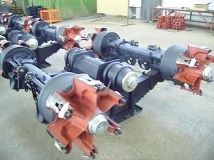 China Semi Trailer Six Spoke Bogie Suspension Bogie suspension trailer suspension for sale