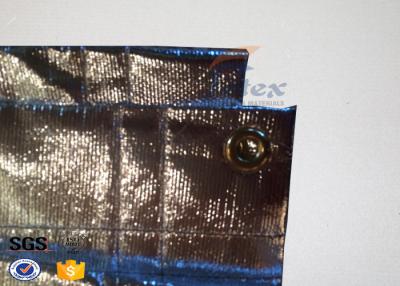 Cina Coperta ignifuga della vetroresina rivestita di alluminio per la saldatura del 17oz in vendita