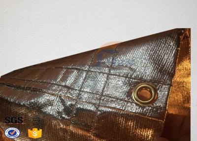 Cina Coperta ignifuga della vetroresina rivestita di alluminio per la saldatura del 17oz in vendita