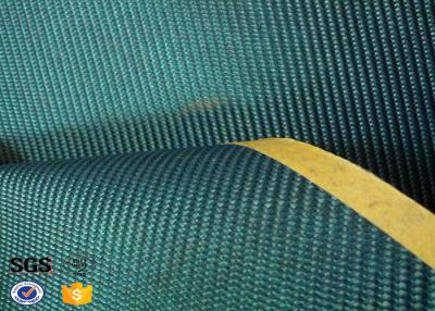 China Green 430gsm Glass Fibre Cloth Coated PVC for Wedling Blanket Fireproof for sale
