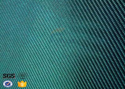 China Green 430gsm Glass Fibre Cloth Coated PVC for Wedling Blanket Fireproof for sale