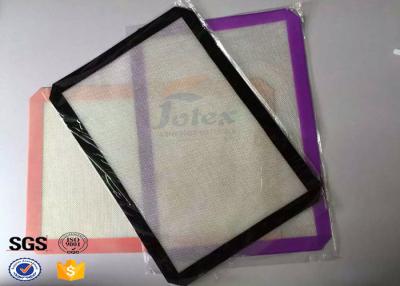 China PTFE Non Toxic Baking Sheet BBQ Heat Proof Silicone Mat for sale