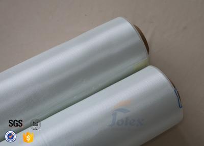 China 4oz White Transparent Fiberglass Fabric / Fibreglass Fabric For Surfboard Building for sale