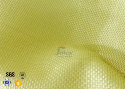 중국 방탄 조끼 TDS 승인을 위한 1500D 305gsm 황색 Kevlar Aramid 직물 판매용