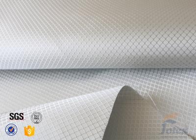 China tela aluminizada chapeada de prata de pano da fibra de vidro 220g para a decoração de superfície à venda