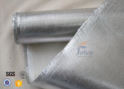 중국 800℃ 700g 0.8mm 은은 방열을 위한 높은 실리카 직물 피복을 입혔습니다 판매용