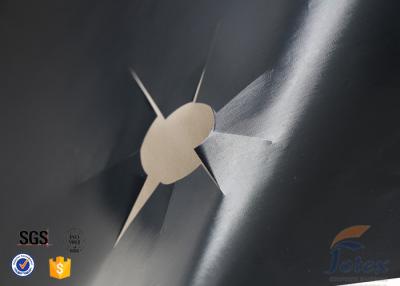 Cina 27x27cm neri/argento PTFE hanno ricoperto i protettori del bruciatore di Stovetop delle fodere della cucina a gas in vendita
