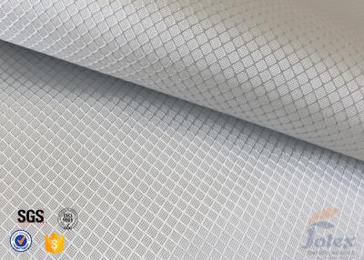 China 0.2MM Fire Resistant Silver Coated / Aluminized Coated Silver Coated Fabric for sale