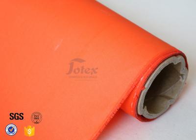 Cina vetro E rivestito acrilico arancio del panno della fibra di vetro del tessuto della vetroresina 280g di 0.25mm in vendita