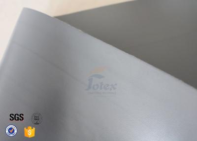 China Imprägniern Sie feuerfestes PVC beschichtetes Gewebe des Fiberglas-280g für flexible Luft-Kanalisierung zu verkaufen