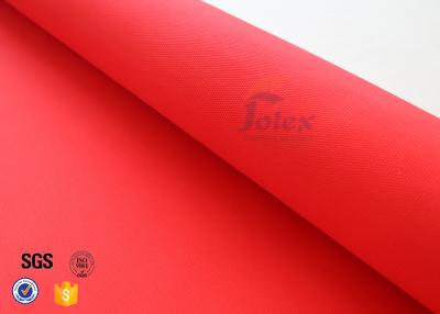 China Ateie fogo à tela revestida acrílica vermelha geral de pano da fibra de vidro do material 480GSM 0.45mm à venda