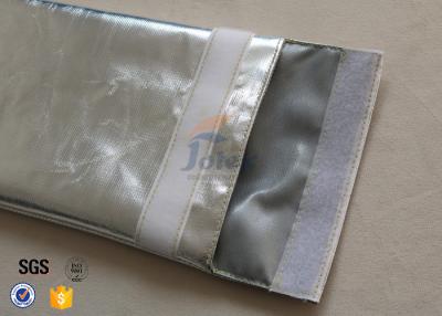 China Hook And Loop Open Fireproof Envelopes For Documents / Cash Passport for sale