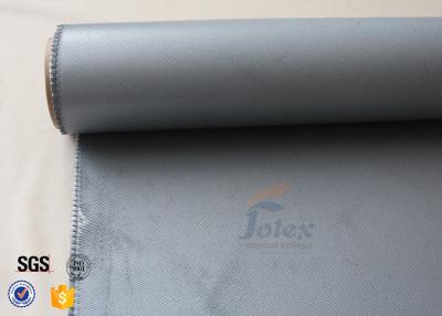 Cina tessuto rivestito di silicone di saldatura della vetroresina della coperta del fuoco della vetroresina 28oz in vendita
