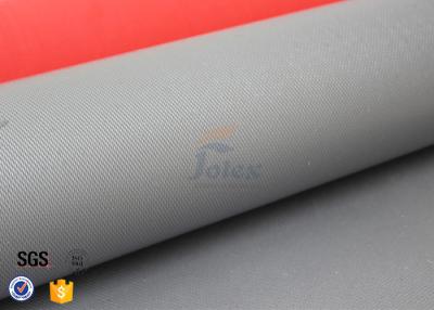 Cina tessuto rivestito di silicone di saldatura della vetroresina della coperta del fuoco della vetroresina 28oz in vendita