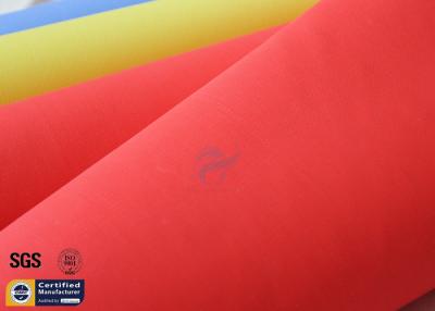 China Fiberglass Fire Blanket 490GSM Red Acrylic Fabric Roll Welding Safety Insulation for sale