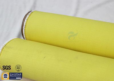 중국 3732 아크릴 입히는 섬유유리 직물 황색 530GSM 방열 담요 판매용