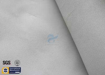 中国 白いシリコーンのガラス繊維の火毛布3732 0.43MMの260℃炎の抵抗力がある材料 販売のため