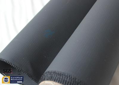 中国 アクリルの上塗を施してあるガラス繊維の火毛布0.43MMの530GSM火花熱絶縁材 販売のため