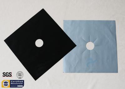 중국 PTFE는 섬유유리 직물 260℃ 10.7 " X10.7” 까만 Stovetop 가열기 보호자를 입혔습니다 판매용