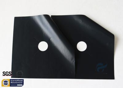 China Preto PTFE 260℃ 27X27CM do protetor do queimador de Stovetop da tela da fibra de vidro à venda