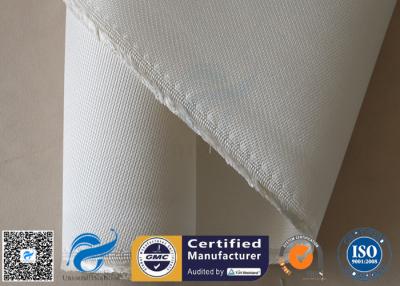 中国 1.3MMの白く高い無水ケイ酸の生地頑丈な1200℃ 36OZの耐久の火毛布の布 販売のため