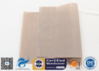 중국 0.12mm 베이지색 Ptfe FDA 기준을 가진 입히는 유리 섬유 직물 판매용