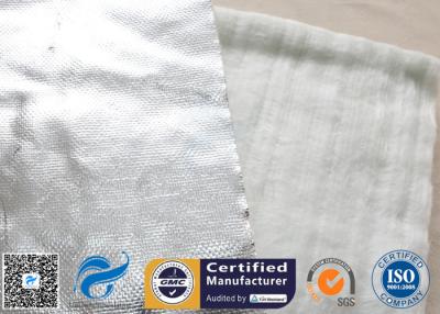 중국 알루미늄 호일 섬유유리 바늘 매트 E 유리 25MM 백색 800℃ 열 절연제 판매용