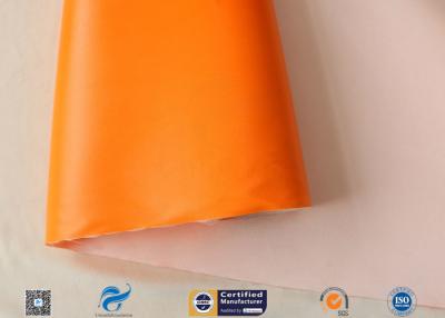 Cina Panno di vetro rivestito di silicone arancio della fibra 510g per il giunto di dilatazione del tessuto in vendita