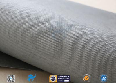 Cina tessuto rivestito di silicone della vetroresina della saldatura 1600gsm dei materiali termici grigi della coperta in vendita